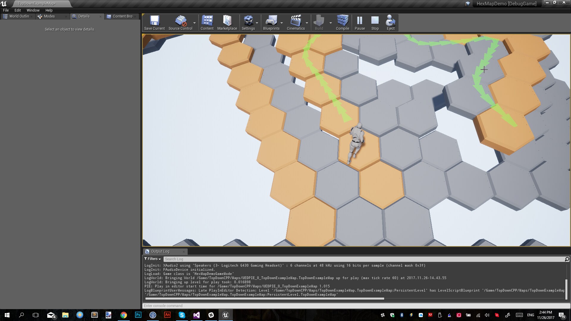Hex Map Grid in Code Plugins - UE Marketplace